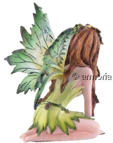 Vente Statuette Figurine petite Fée Waldina verte